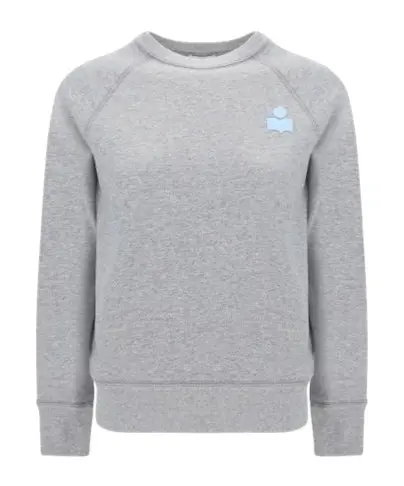 Isabel Marant Étoile Long-sleeved Crewneck Sweatshirt - Gray