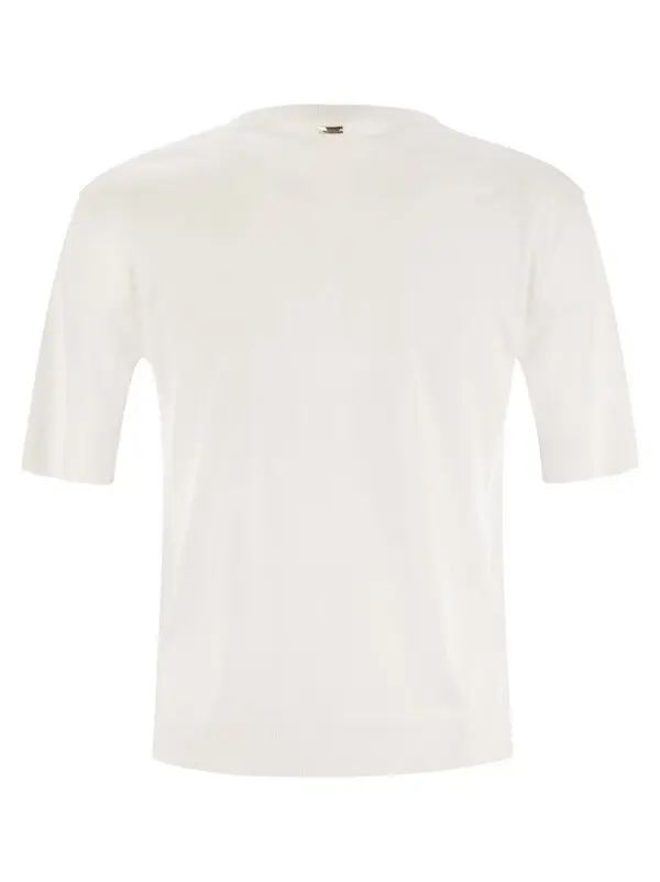 Herno Lyocell And Cotton T-shirt