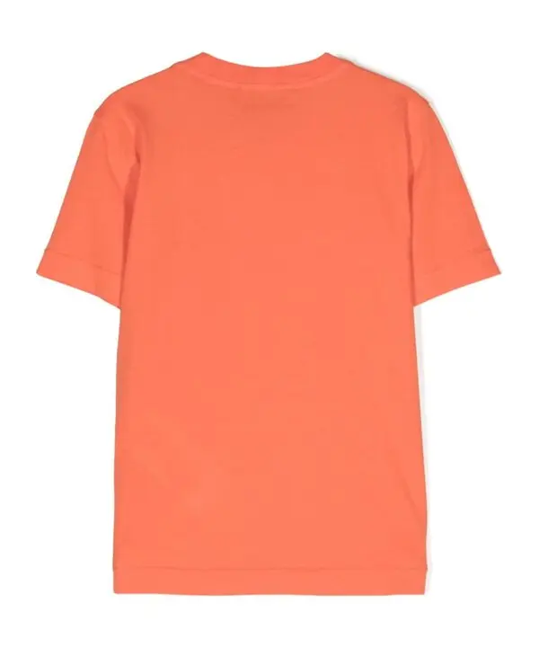 Stone Island Compass-appliqu Cotton T-shirt