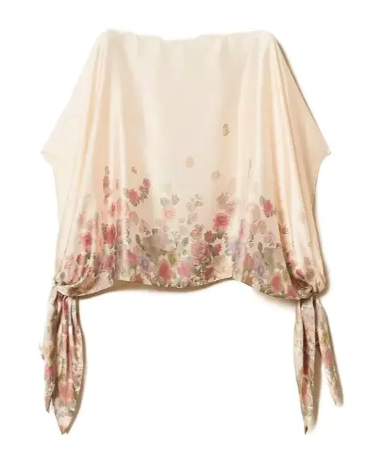 TWINSET Printed Shawl Cover-up