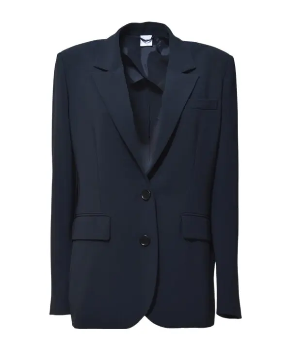 Aspesi Single Breasted Jacket - Black
