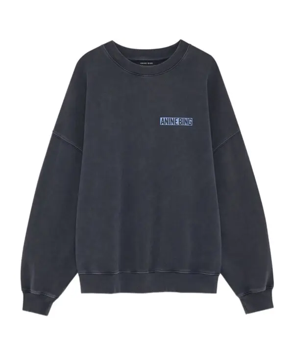 ANINE BING Oversized Crewneck Sweatshirt