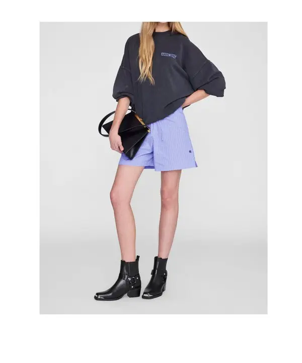 ANINE BING Oversized Crewneck Sweatshirt