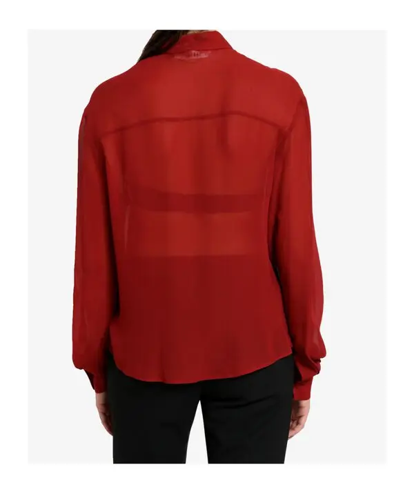 Philosophy Di Lorenzo Serafini Sheer Button-up Shirt