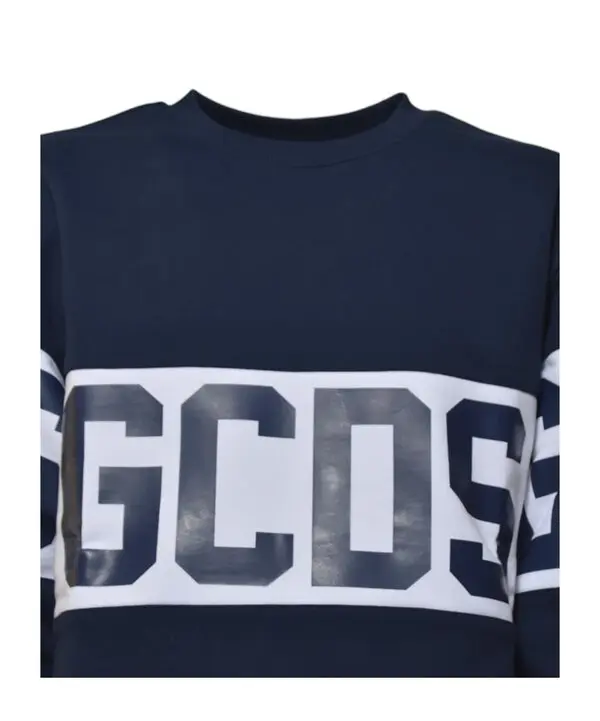 Gcds Logo Band Crewneck Sweatshirt
