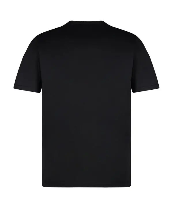 C.P. COMPANY Logo Patch Crewneck T-shirt