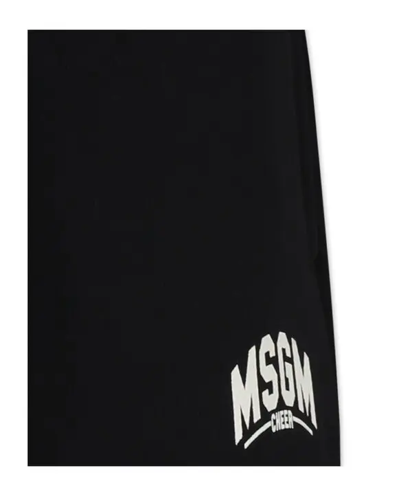 MSGM Logo-print Cotton Track Pants