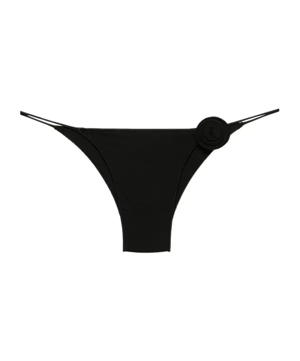 LA REVECHE Strap-up Bikini Briefs - Black