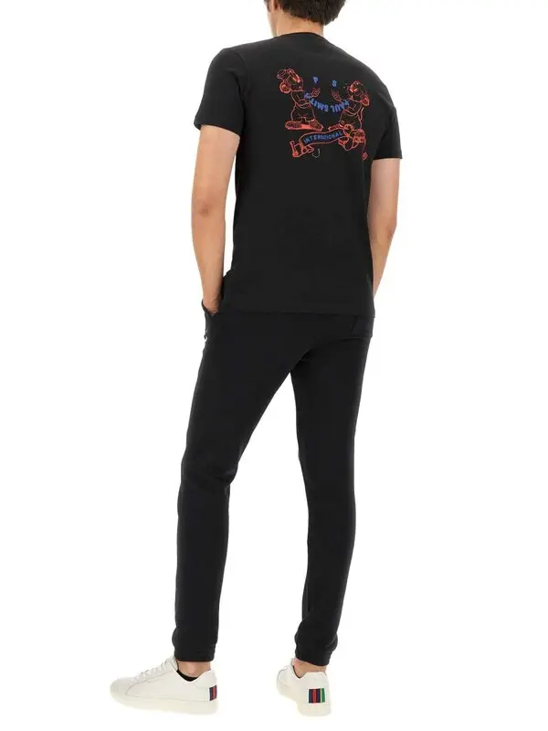Paul Smith Graphic Printed Crewneck T-shirt