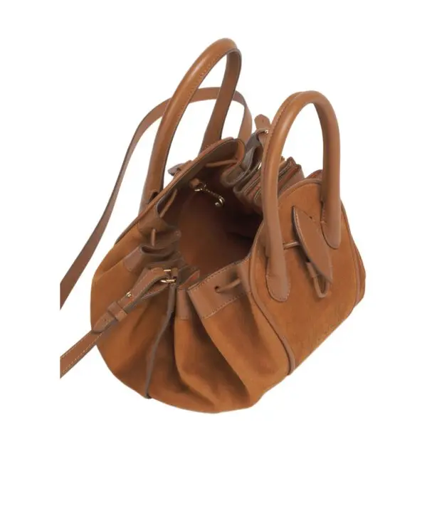 Marni Logo Stamped Tulipea Small Handbag