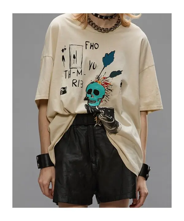 R13 Graphic-print Cotton T-shirt