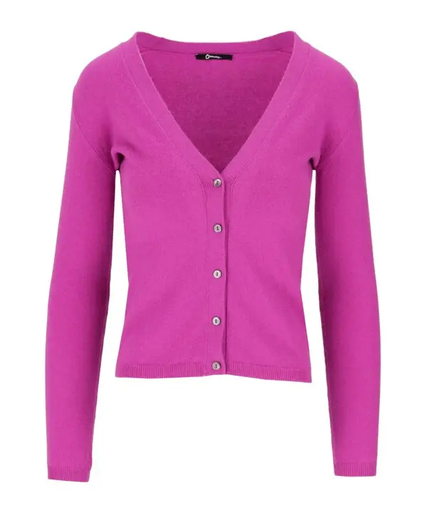 Lela Rose Crop V-neck Cardigan