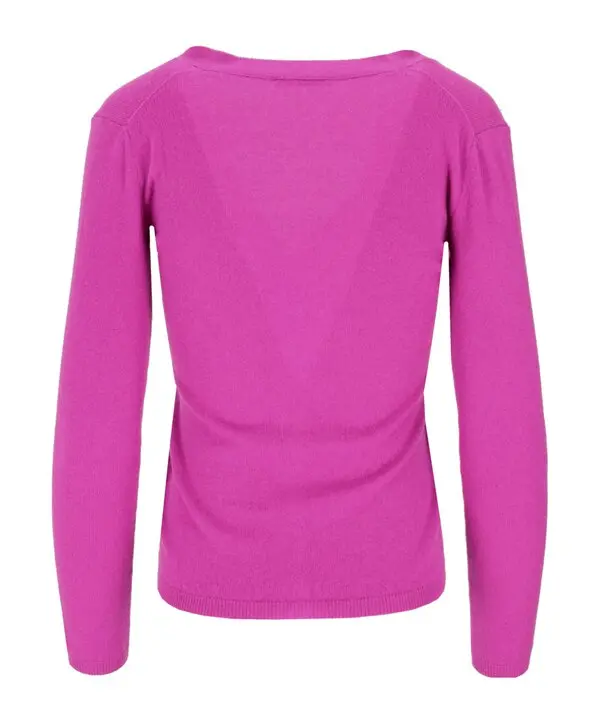 Lela Rose Crop V-neck Cardigan
