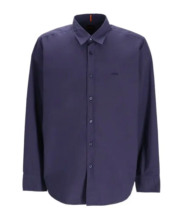 Hugo Boss Regular-fit Stretch Poplin Shirt