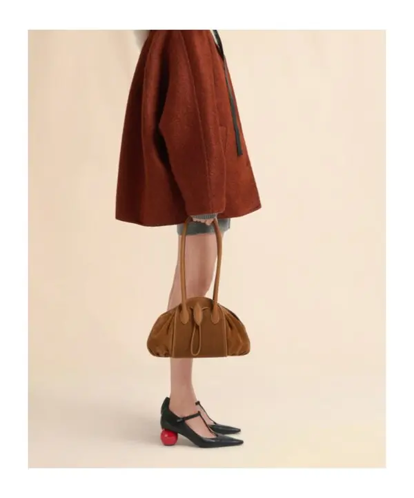 Marni Logo Stamped Tulipea Shoulder Bag