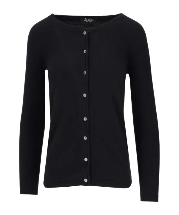 Lela Rose Long-sleeve Button-up Cardigan