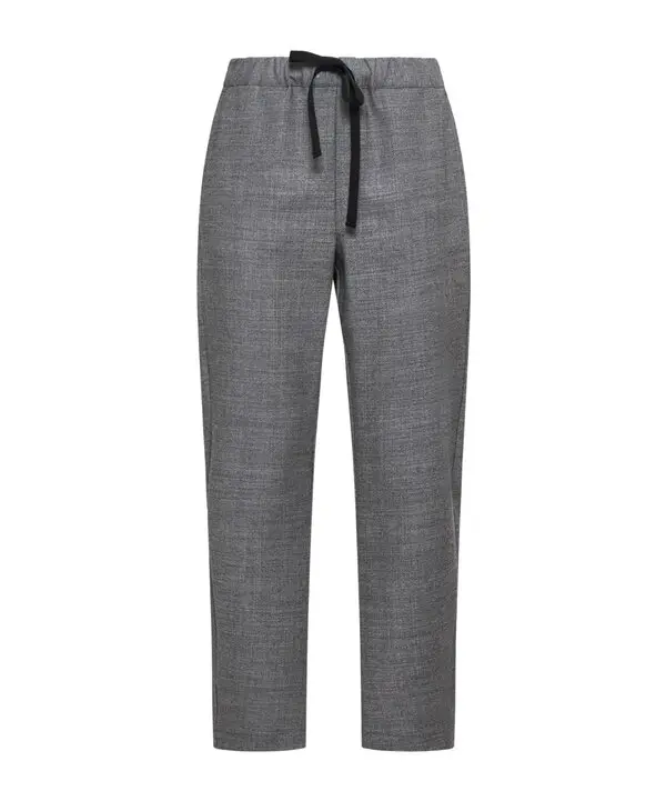 SEMICOUTURE Tapered Virgin Wool Pants