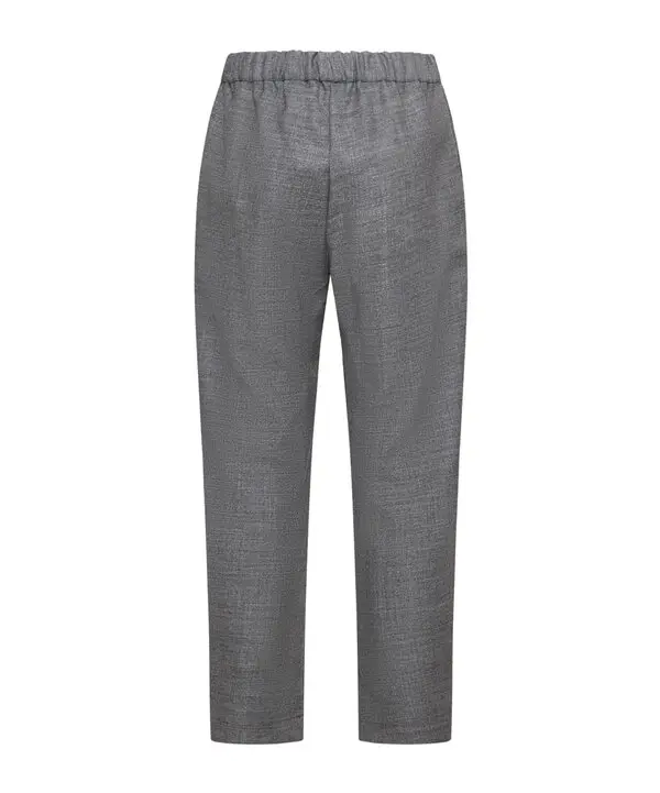 SEMICOUTURE Tapered Virgin Wool Pants