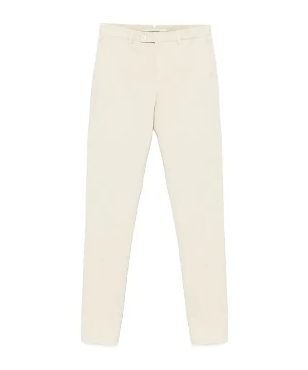 Incotex Buttoned Cotton Pants