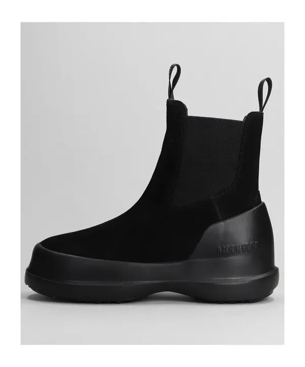 Moon Boot Luna Logo-printed Slip-on Boots