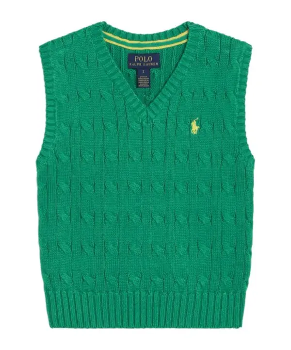 Polo Ralph Lauren Cable-knit Cotton Vest