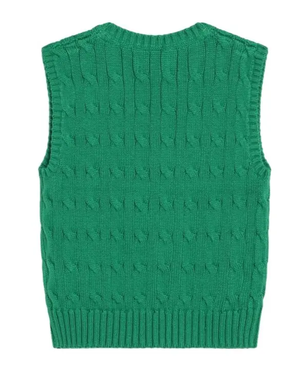 Polo Ralph Lauren Cable-knit Cotton Vest