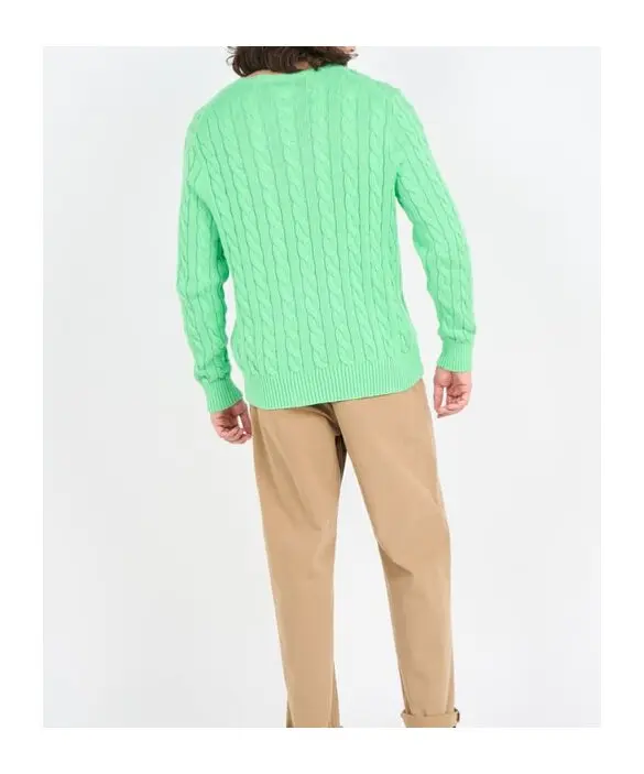 Polo Ralph Lauren Cable-knit Jumper With Embroidered Pony