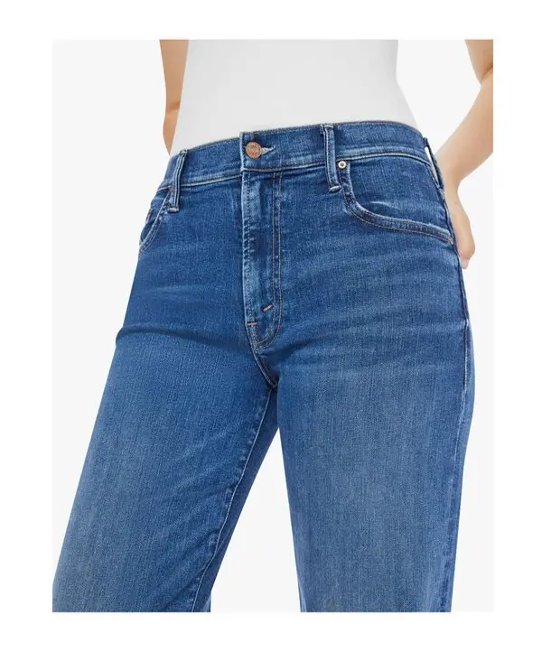 MOTHER The Mid Rise Maven Sneak Jeans