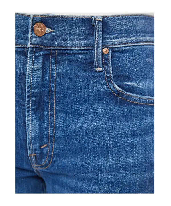 MOTHER The Mid Rise Maven Sneak Jeans