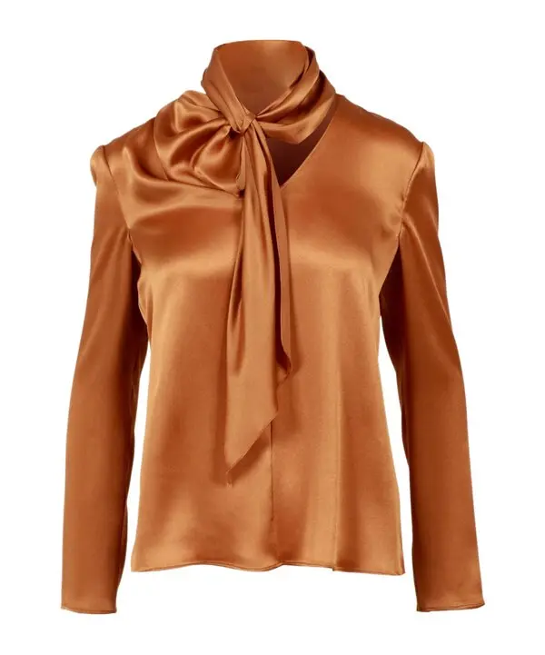 Alberta Ferretti Long-sleeved Shirt - Brown