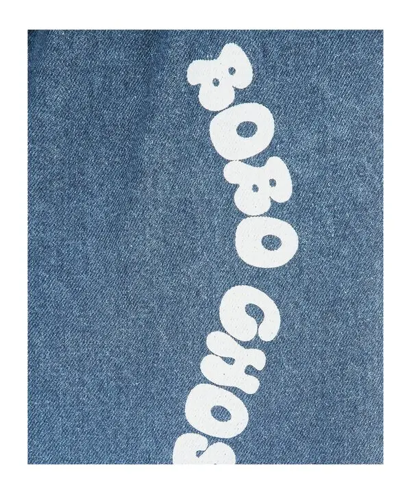 BOBO CHOSES Wavy Logo Jeans
