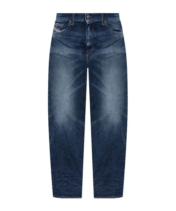 DIESEL® 2016 D-air Logo Embroidered Jeans - Blue