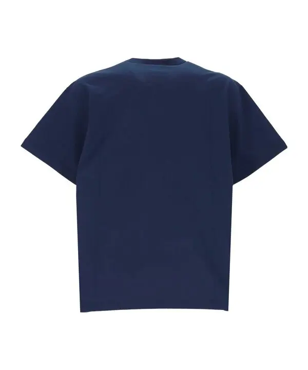 Versace Logo Printed Crewneck T-shirt