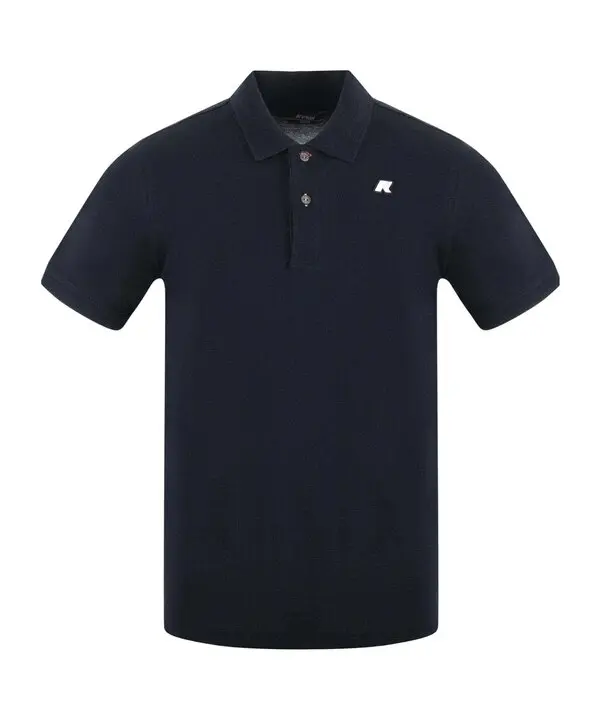 K-WAY Logo Patch Short-sleeved Polo Shirt