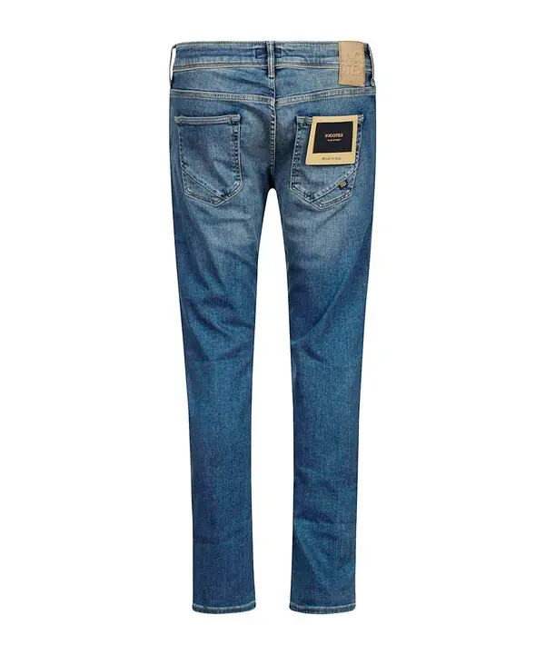 Incotex Stonewashed Slim Cut Jeans