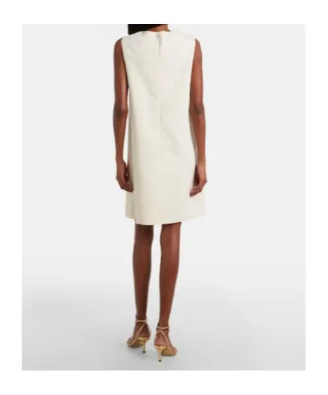 Oscar De La Renta Floral Wool-blend Minidress