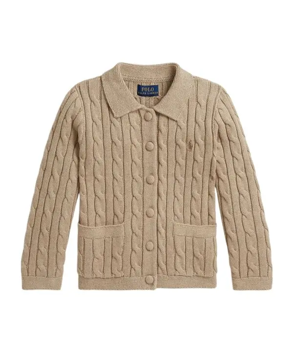 Polo Ralph Lauren Cotton Cardigan - Beige