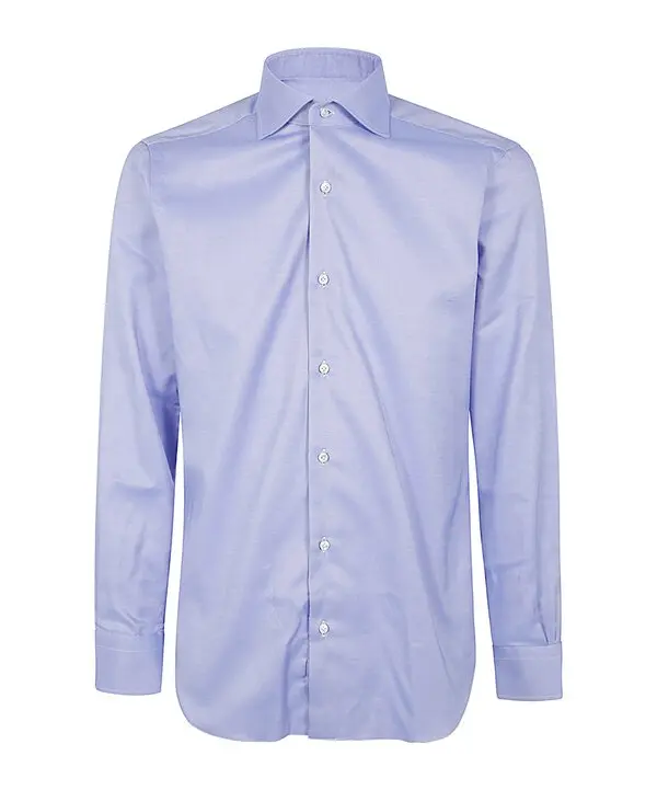 BARBA NAPOLI Long Sleeve Button-down Shirt
