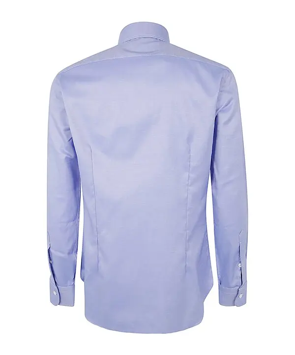 BARBA NAPOLI Long Sleeve Button-down Shirt