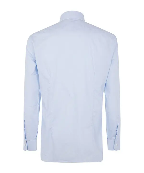 BARBA NAPOLI Long Sleeve Button-down Shirt