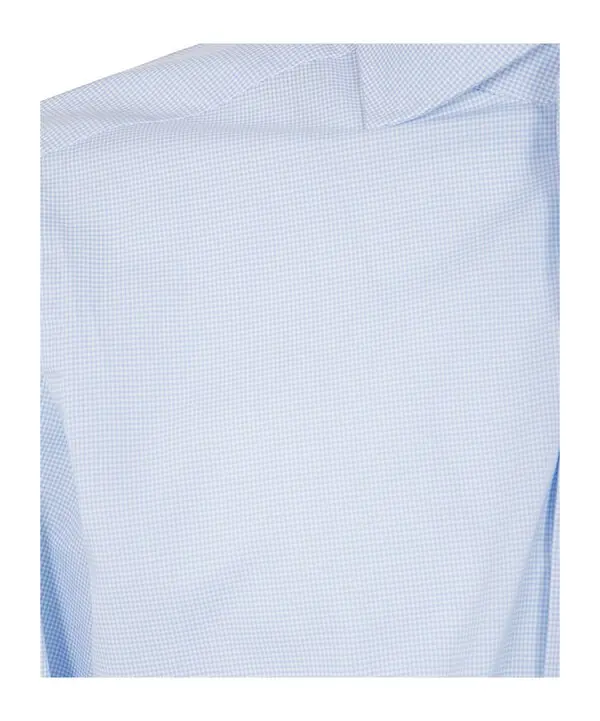 BARBA NAPOLI Long Sleeve Button-down Shirt