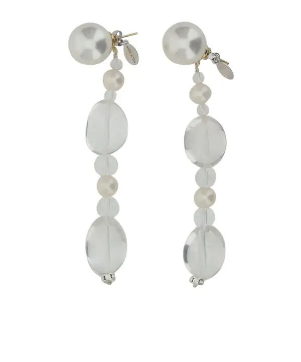 Magda Butrym Embellished Drop Earrings