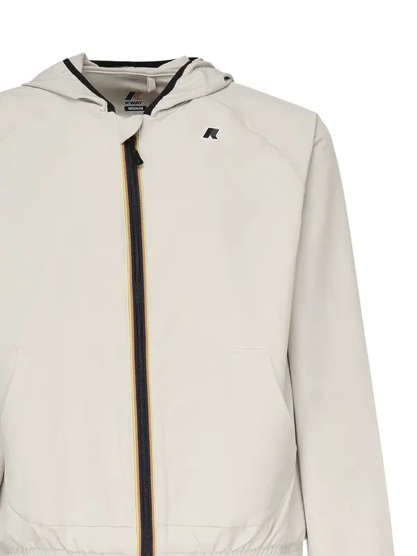 K-WAY Hooded Zip Jacket