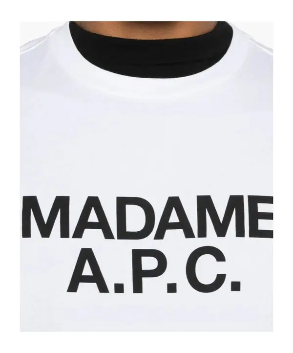 A.p.c. Logo Printed T-shirt