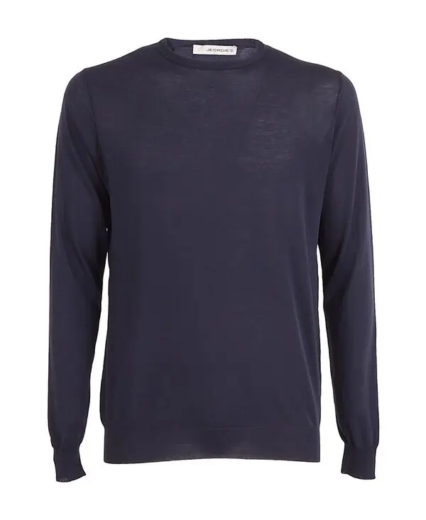 JEORDIE'S Crew Neck Sweater - Black