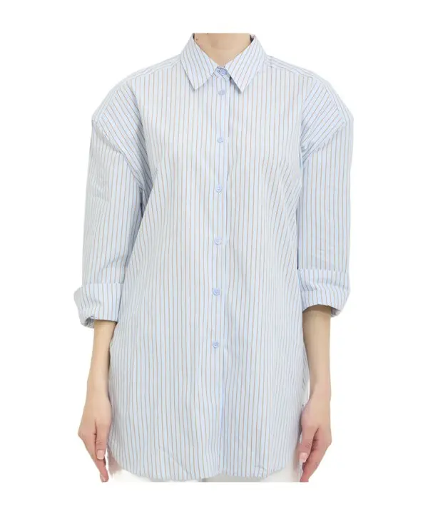 THE FRANKIE SHOP Striped Shirt - Blue