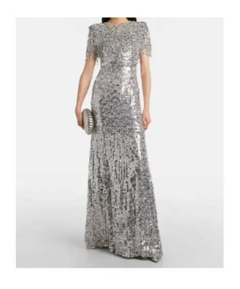 Jenny Packham Eugenie Sequined Gown