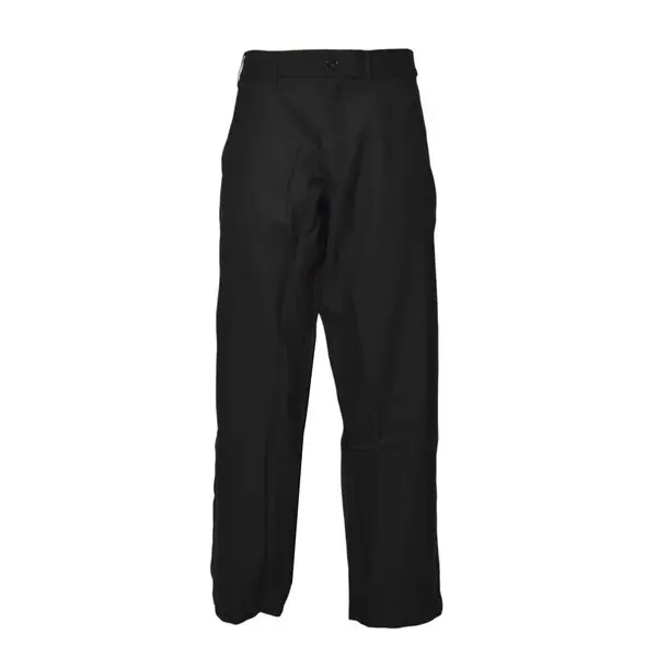Comme Des Garçons Comme Des Garons Shirt Straight-leg Twill Trousers - Black
