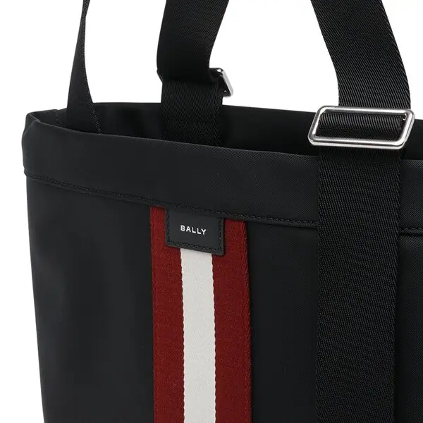 Bally Striped Tote Bag