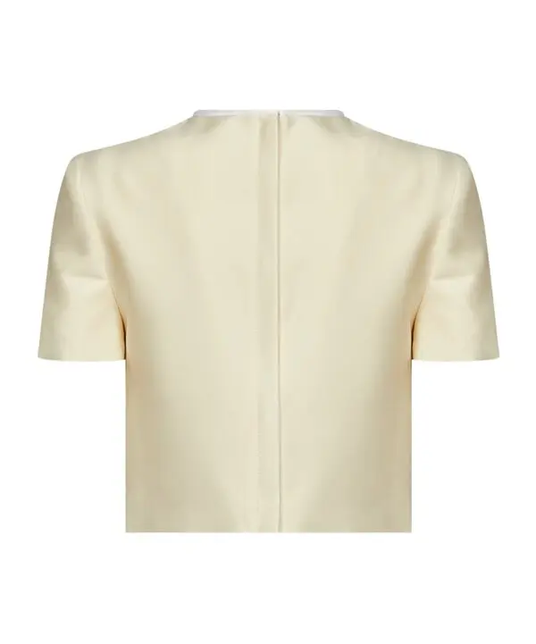 SELF-PORTRAIT Taffeta Top